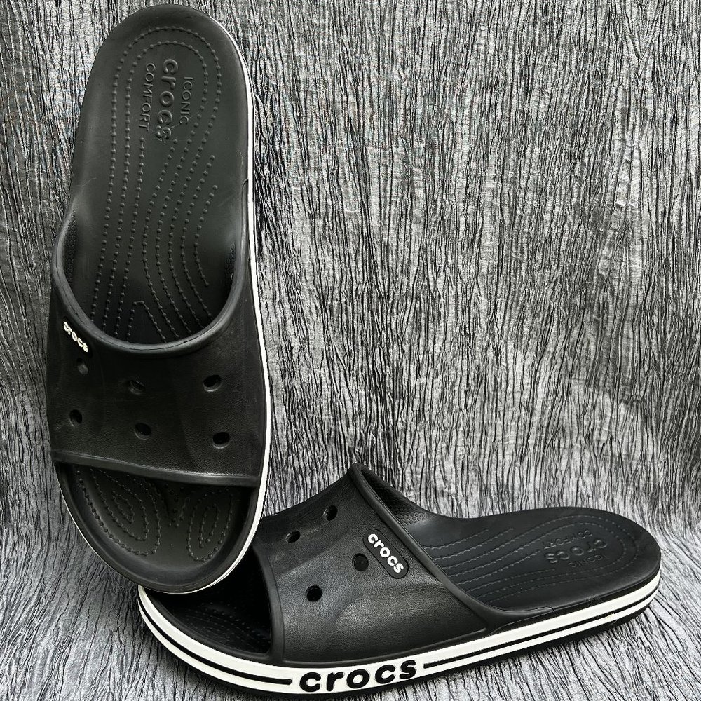 Crocs Bayaband Slide Men's Slip On Clogs 205392 Us Si… - Gem